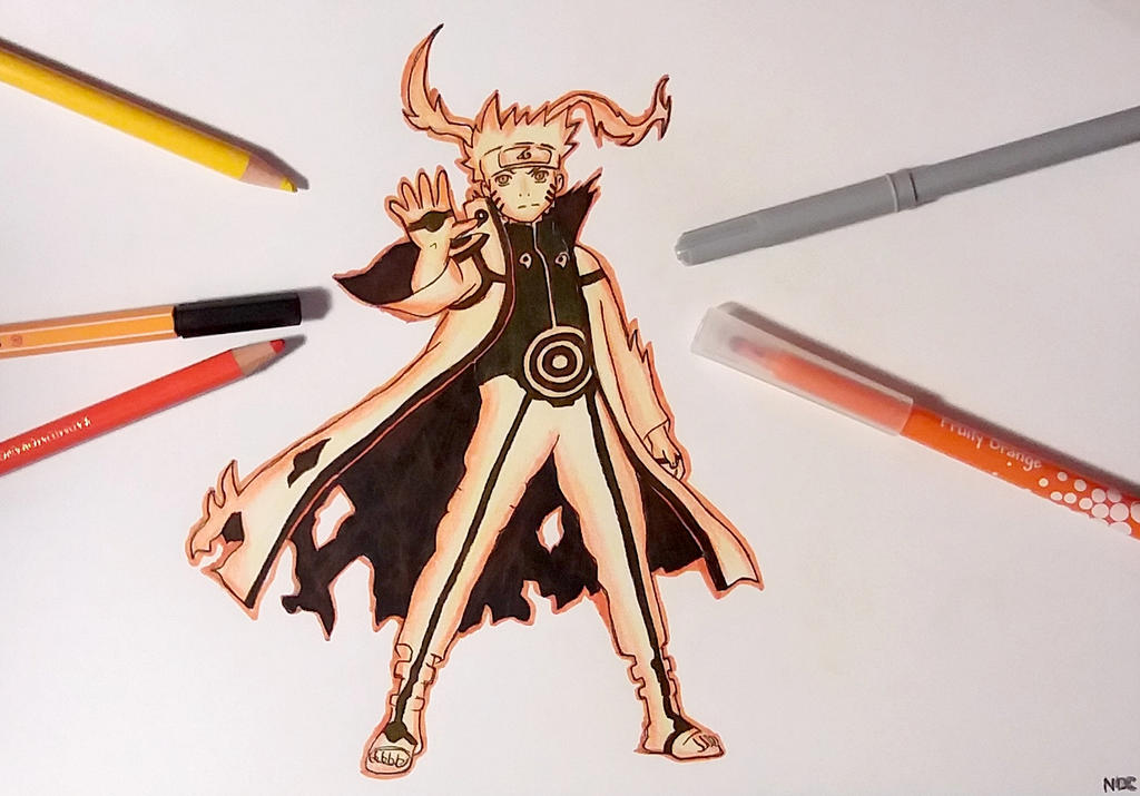 Naruto Bijuu Mode By Ndcyt On Deviantart