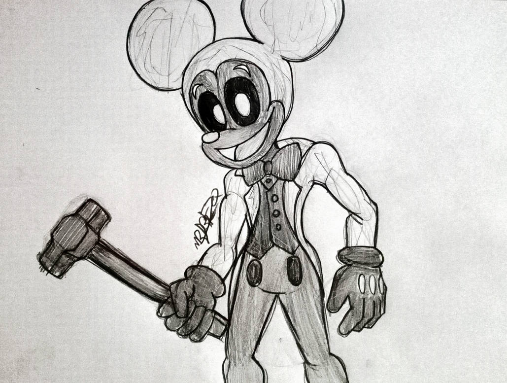 Mascot Photo Negative Mickey By Mrdrezq On Deviantart