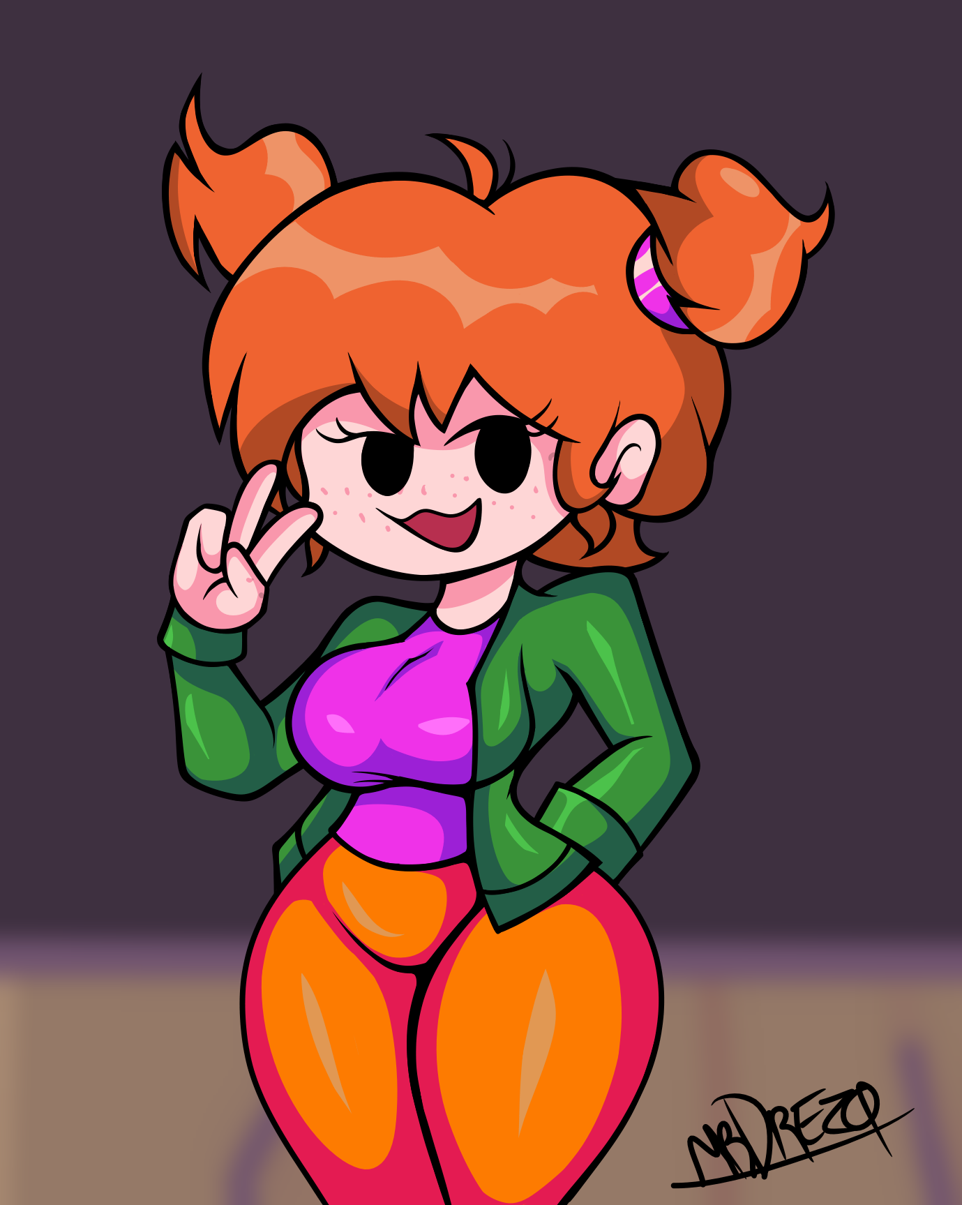 D Side Girlfriend By Mrdrezq On Deviantart