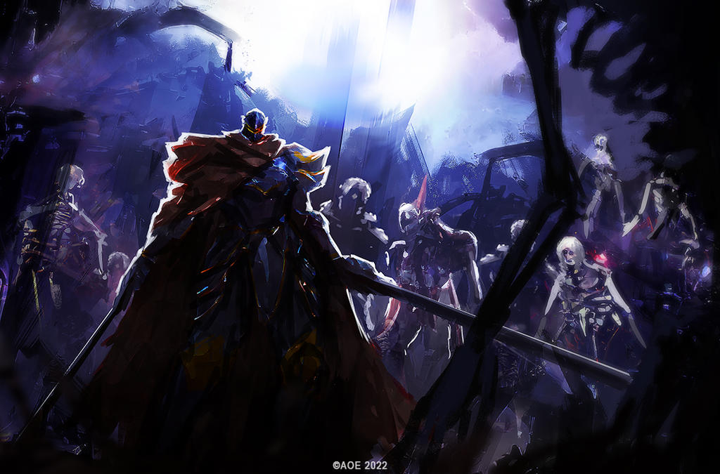 Aoe Momon Sama Overlord By Aoe Artofenvy On Deviantart