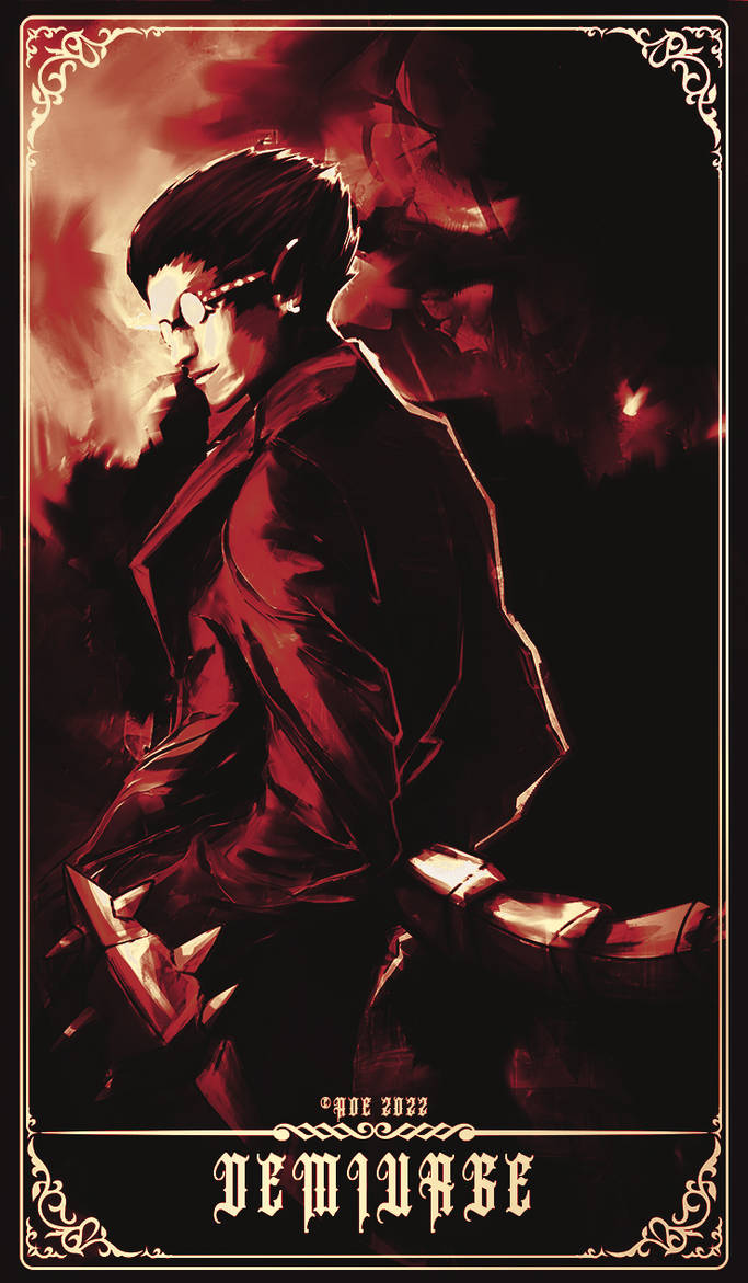 Aoe Demiurge Tarot Card Overlord By Aoe Artofenvy On Deviantart
