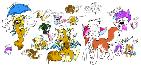 FLASH doodles by ninibleh on DeviantArt
