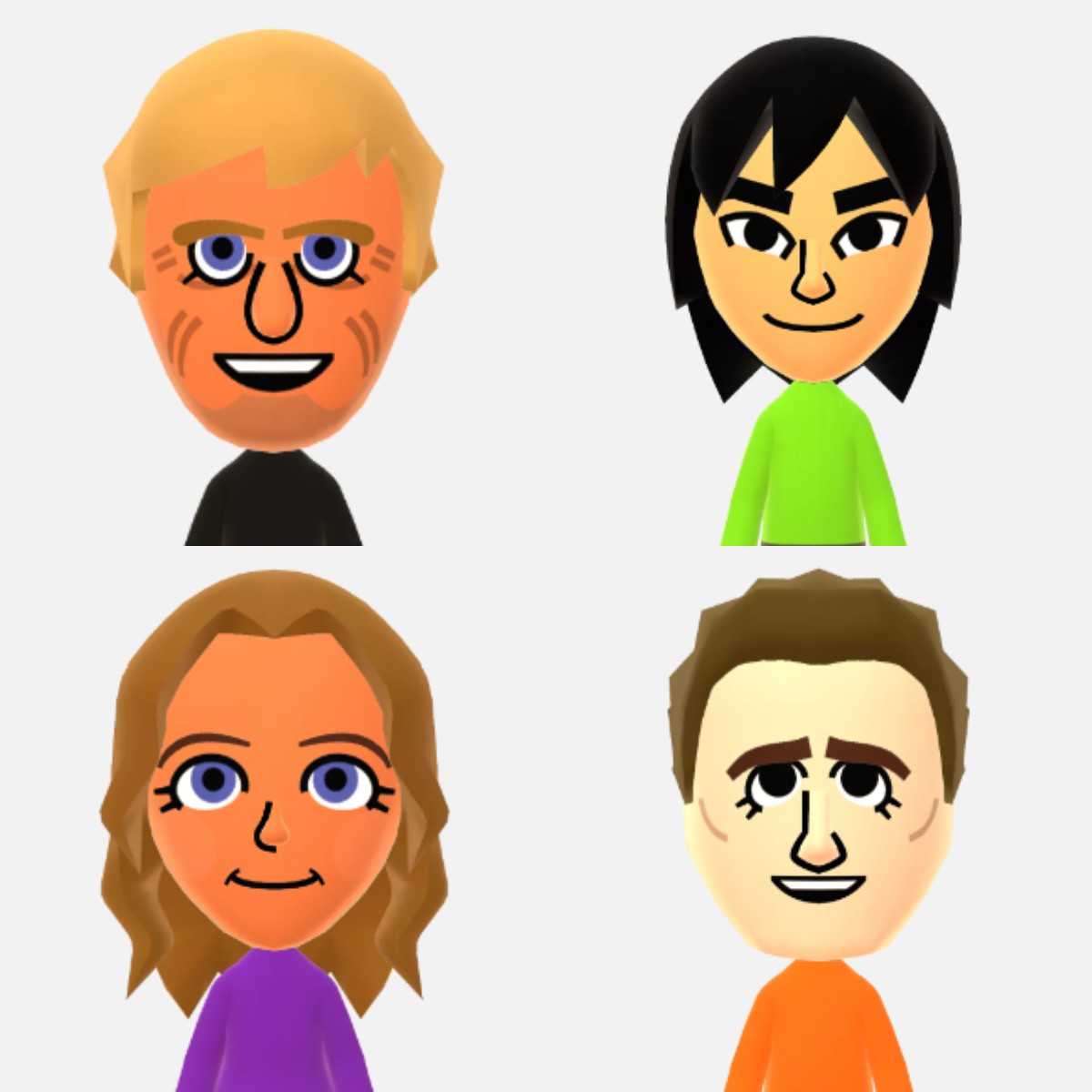 Wii U Miis Wii Version Pt 1 By Gunn4r The Stunn4r On Deviantart