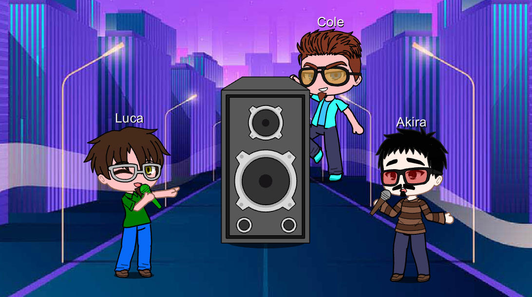 Friday Night Funkin With Cole Luca And Akira By Gunnarofbrookhaven On Deviantart
