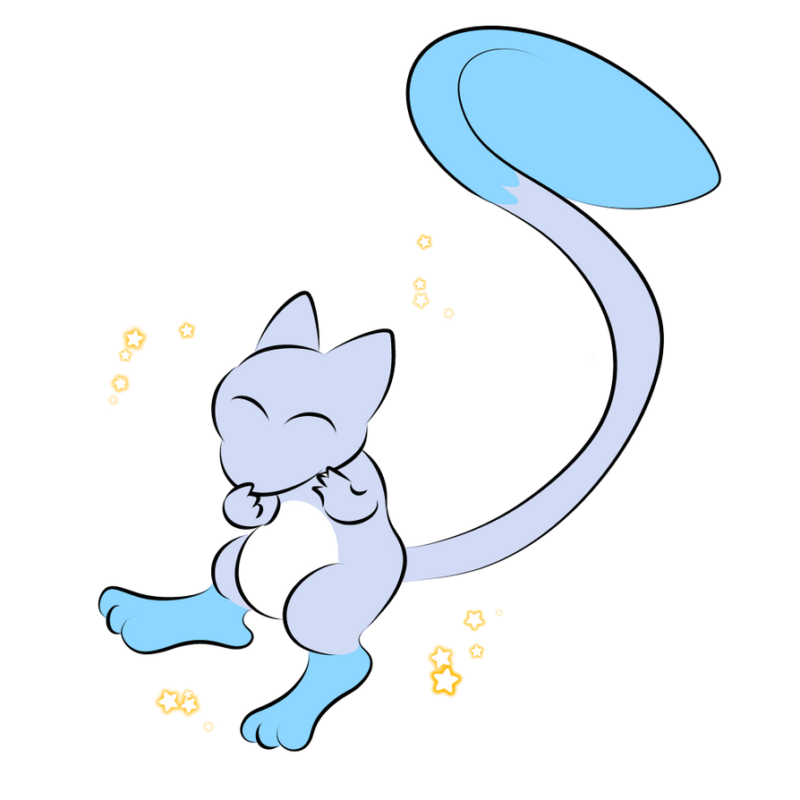 Shiny Mew By Nightnightlight On Deviantart