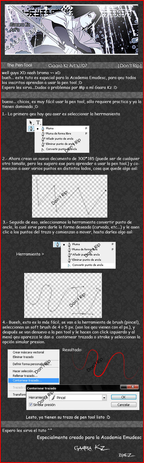 Tuto Pen tool by GaaraKz on DeviantArt
