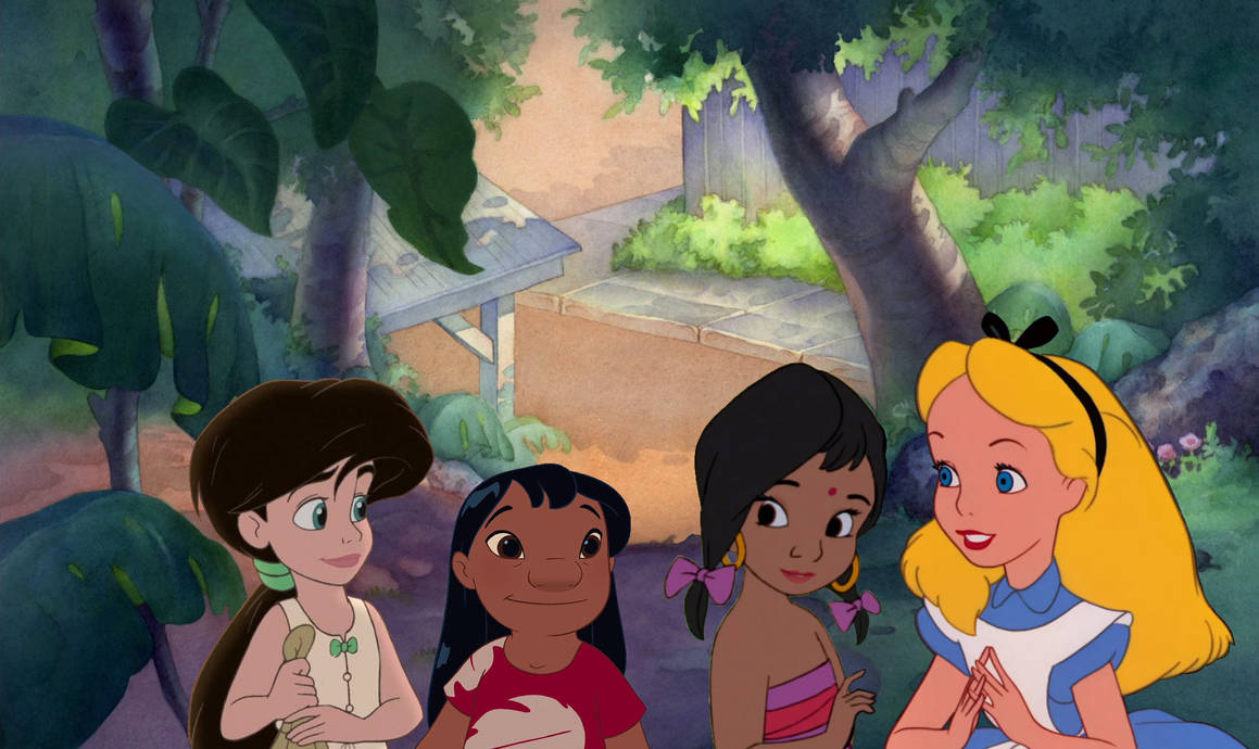 Melody Lilo Shanti And Alice By Lady Angelia 13 On Deviantart