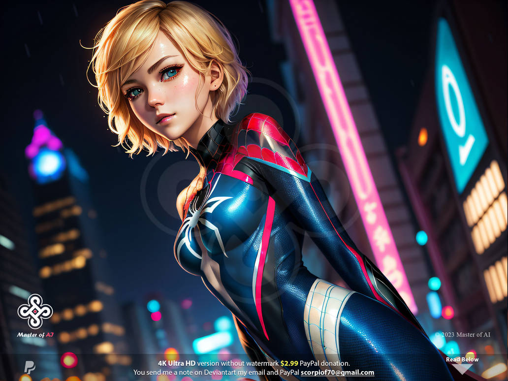 Gwen Stacy Wallpaper 4k 18 06 23 02 By Masterofai On Deviantart