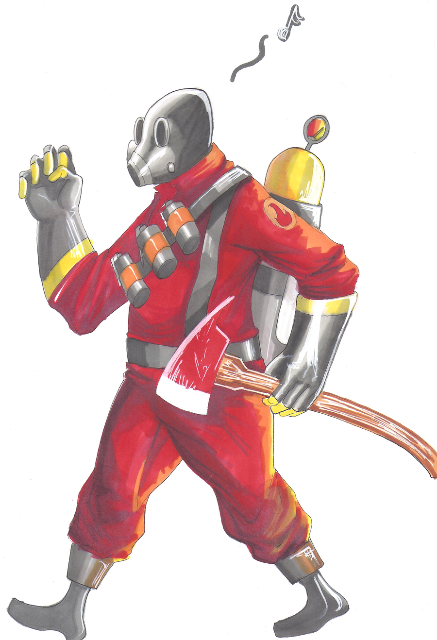 The Jolly Red Homewrecker By The Siege Engine On Deviantart