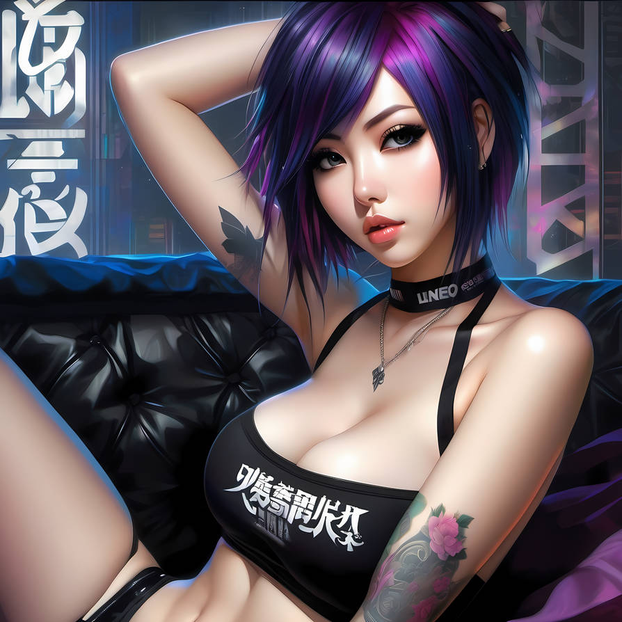 Beautiful Punk Asian Ii By Jaydiconart On Deviantart
