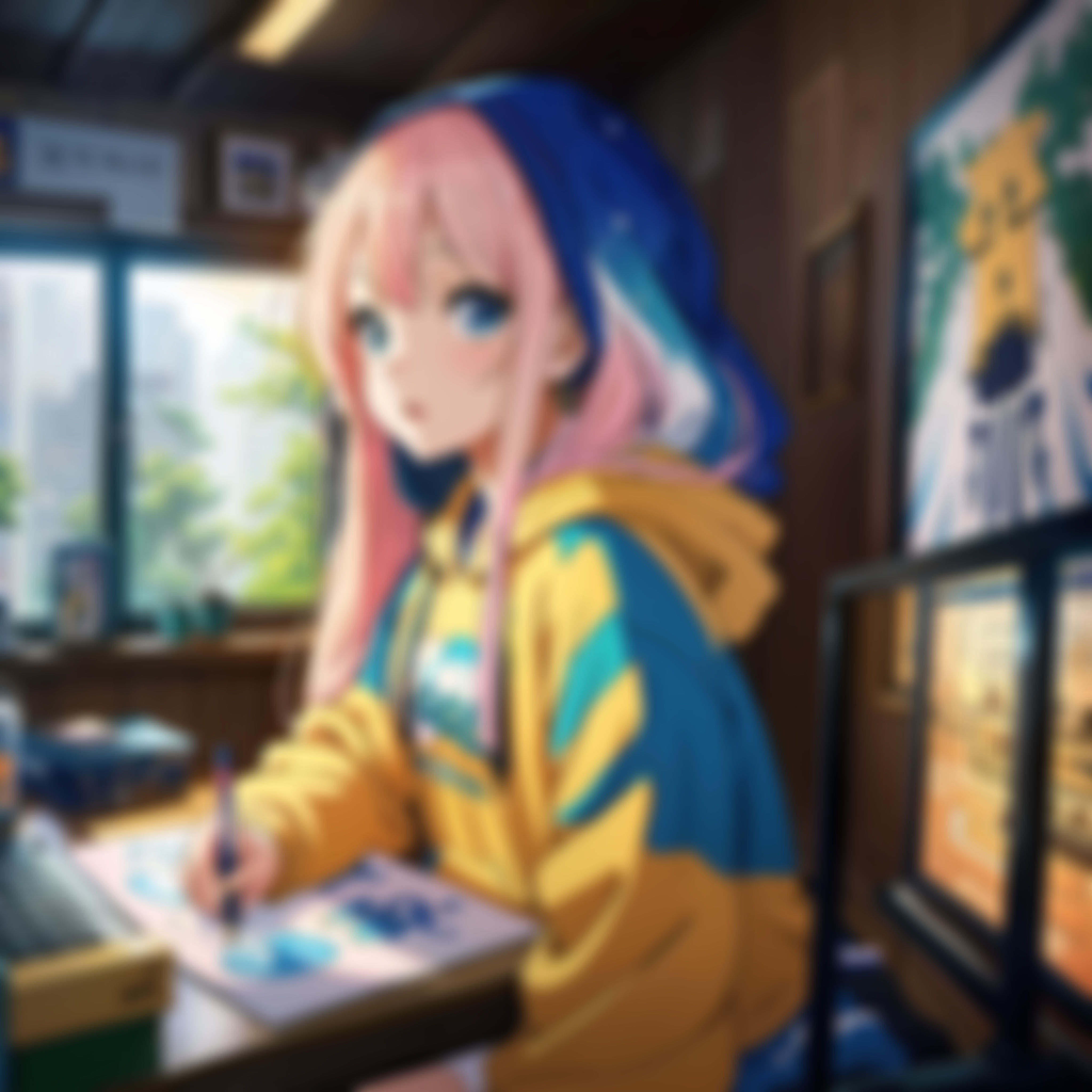 Anime Artist Girl By Jaydiconart On Deviantart