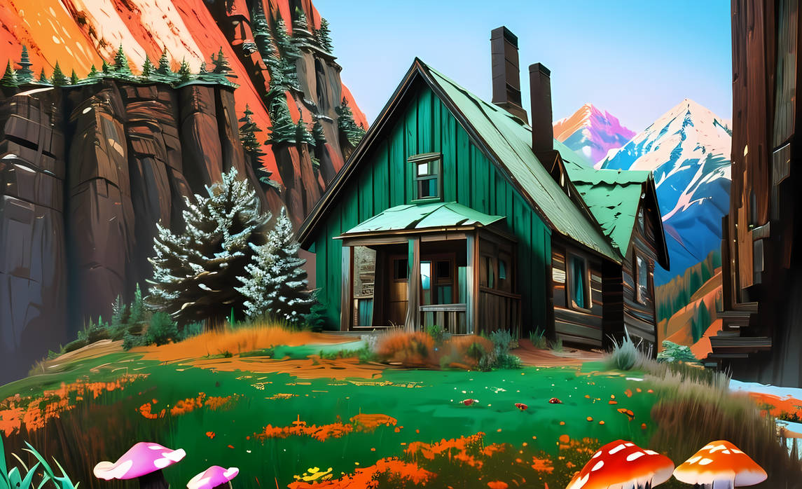 The Shroom Shack Ii By Jaydiconart On Deviantart