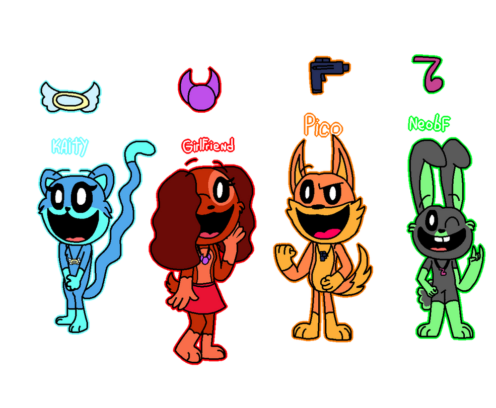 Friday Night Funkin As Smiling Critters Au Mod By Yamilanatali On