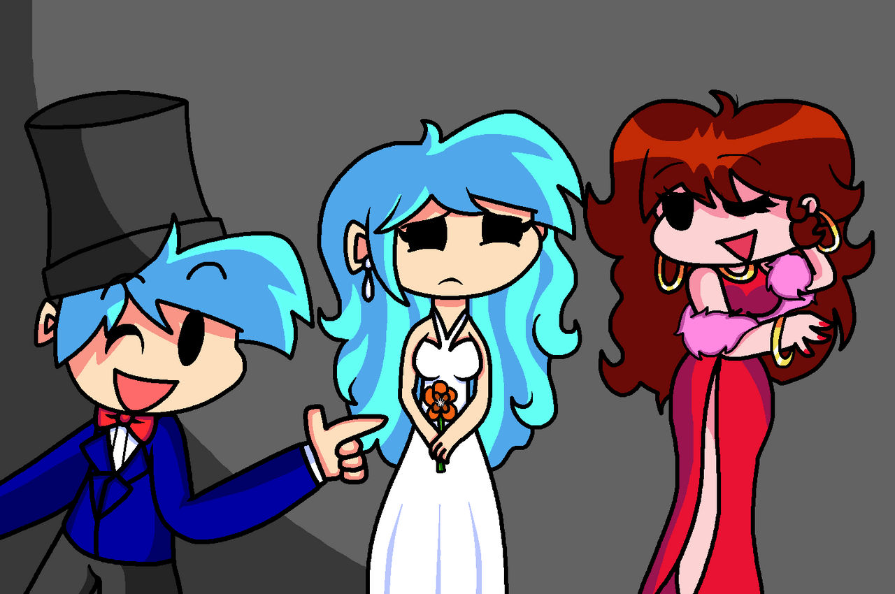 Fnf Au Juiltre Bf Kaity Gf Draw By Yamilanatali On Deviantart