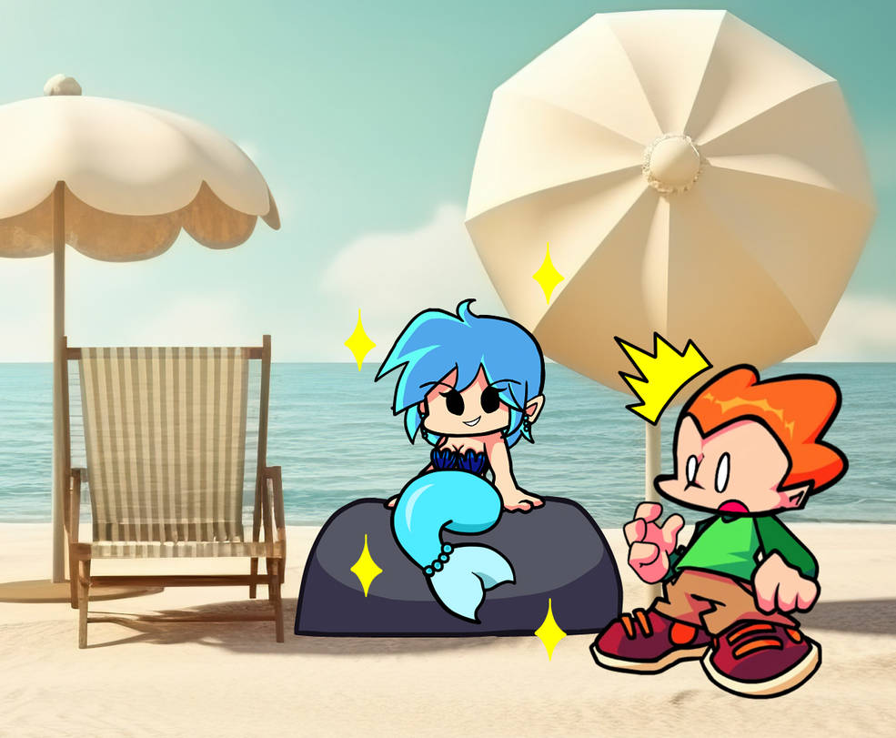 Fnf Pico X Kaity Mermaid Mod By Yamilanatali On Deviantart