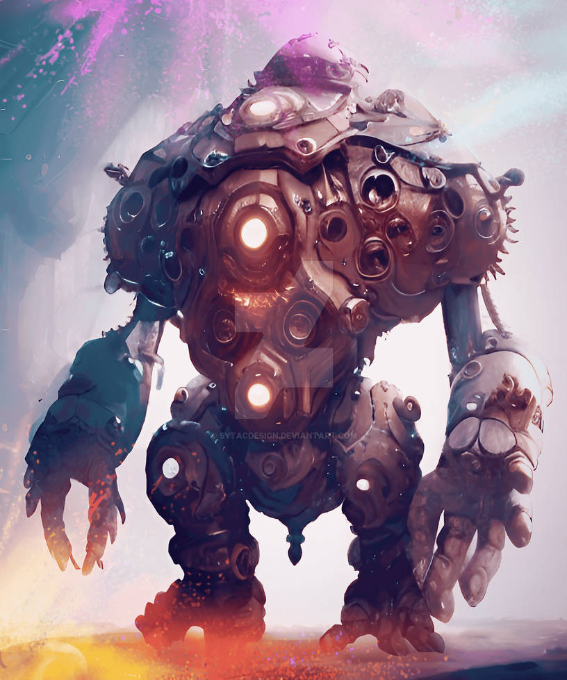 High Tech Mech Robotic Robot Futuristic Sci Fi And By Sytacdesign On