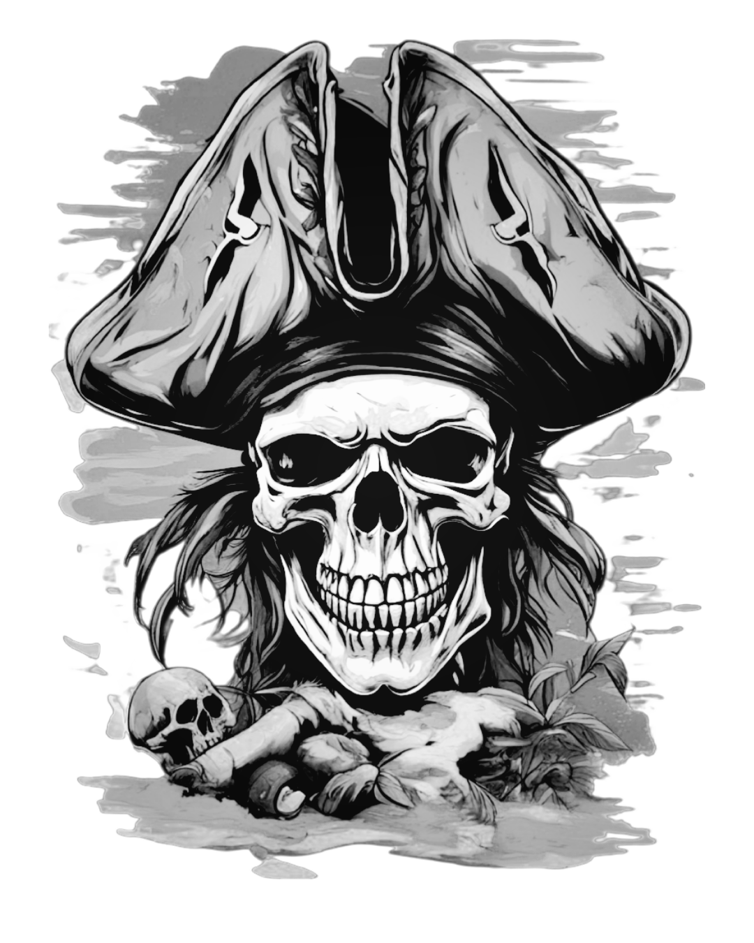 Skull Pirate Crossbones Flag Skeleton Bones And Sk By Sytacdesign On