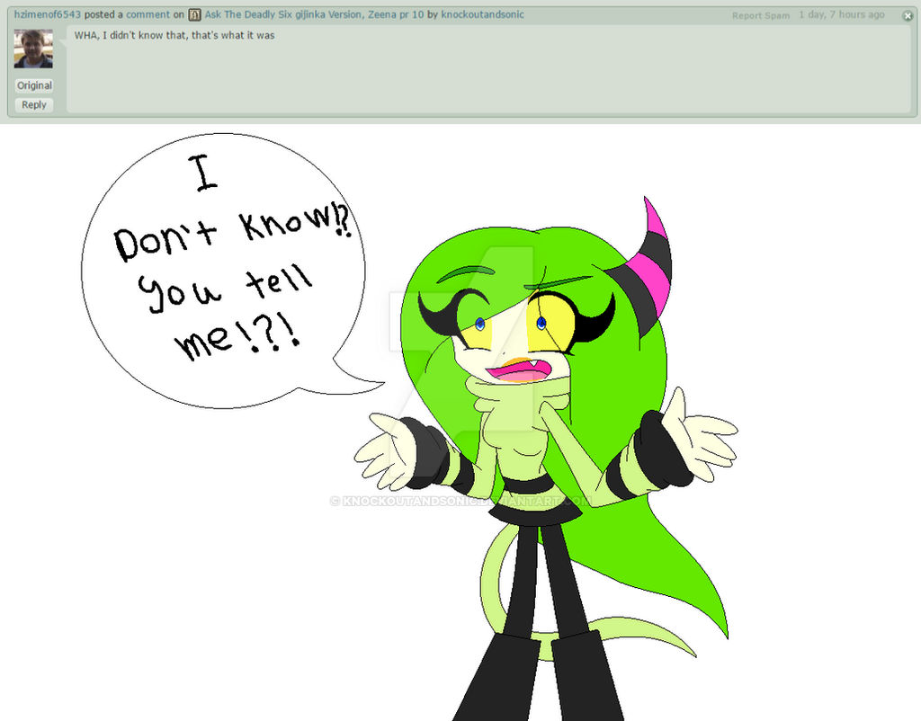Ask The Deadly Six gijinka Version, Zeena pr 11 by knockoutandsonic on ... Ask The Deadly Six gijinka Version, Zeena pr 11 by knockoutandsonic on ...
