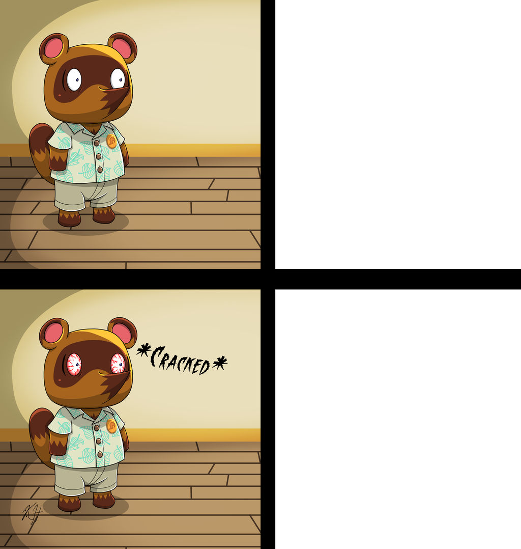 Tom Nook Loses his Mind by CliveStation on DeviantArt Tom Nook Loses his Mind by CliveStation on DeviantArt