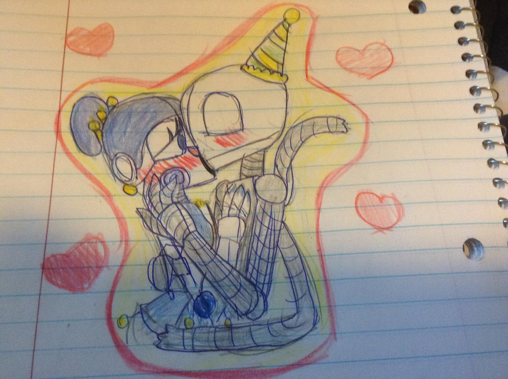 Ballora X Ennard By Thewhiteduckling On Deviantart