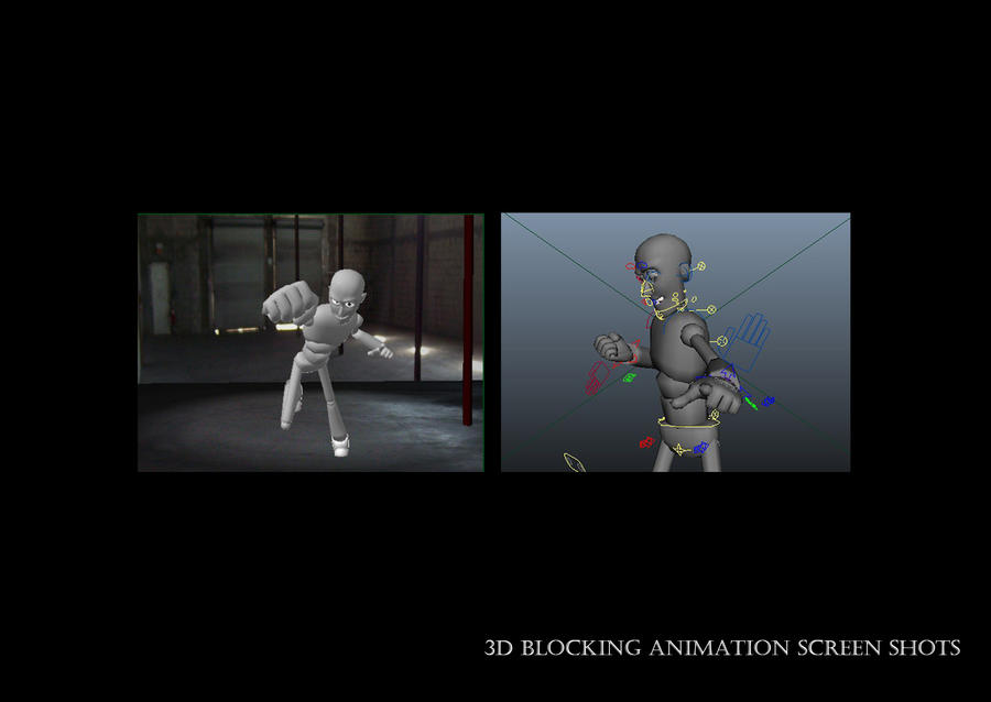 3d Blocking Animation Screen Shots By Jiancaocobra On Deviantart