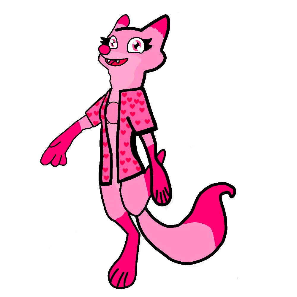 Mickey Mouse Oc Eva Pink Rose By Solgalovamaria On Deviantart