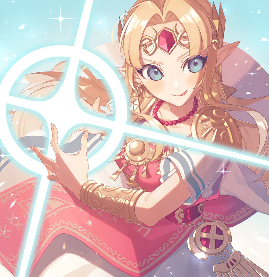 Ssbu Zelda By Tsugunekotohara On Deviantart