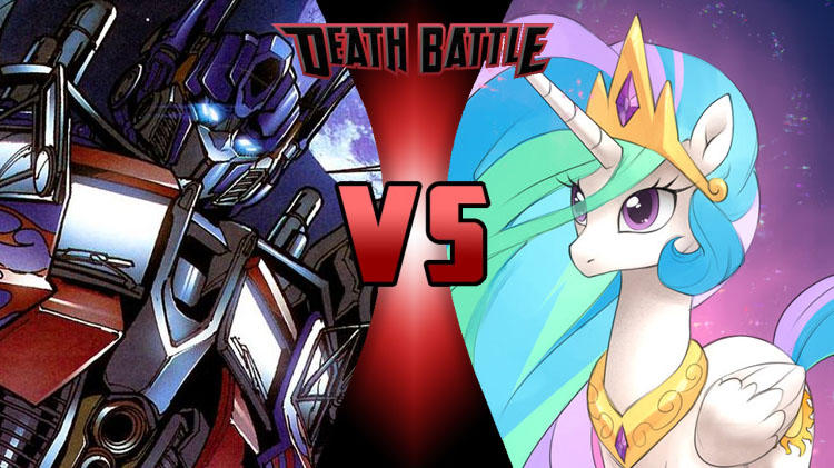Death Battle Optimus Prime Vs Princess Celestia By Lilyuyis On Deviantart