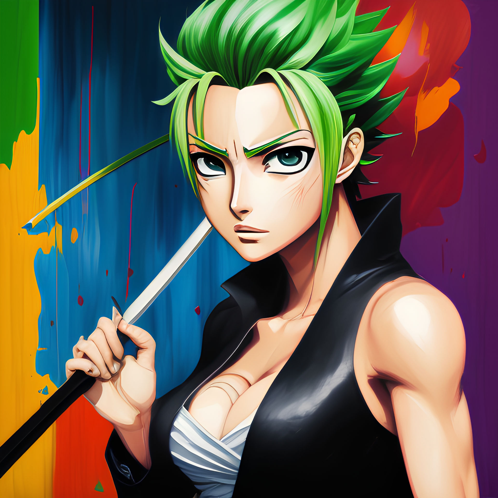 Female Roronoa Zoro By Cc101983 On Deviantart