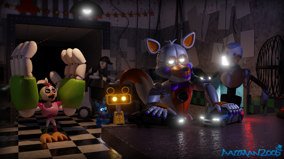 Lolbit Cant Have Peace And Quiet Fnafblender By Pattman2005 On