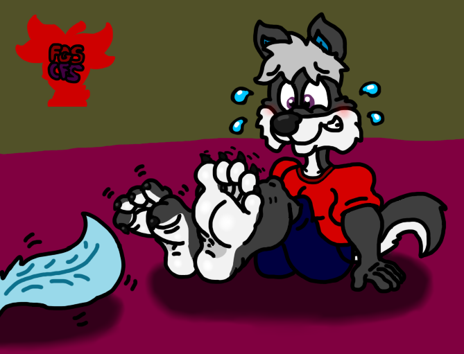 Nathans Ticklish Feet Redo By Coolfruits On Deviantart