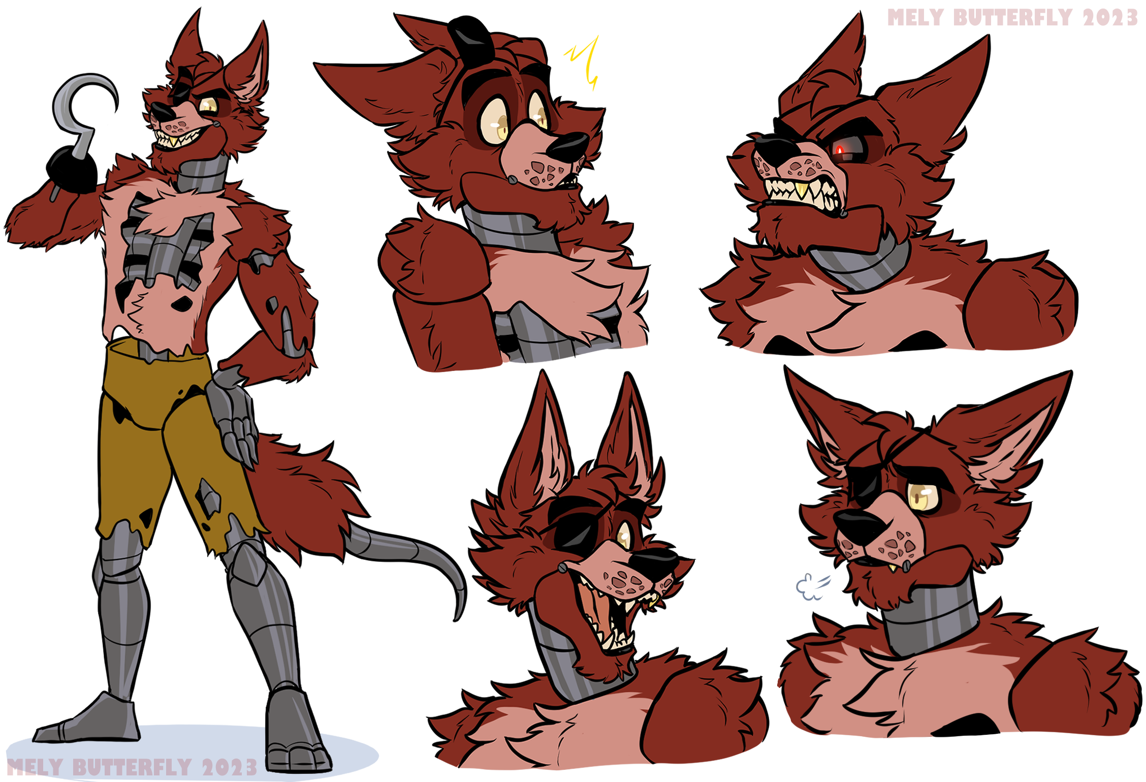 Foxy The Pirate Fox By Melybutterfly On Deviantart
