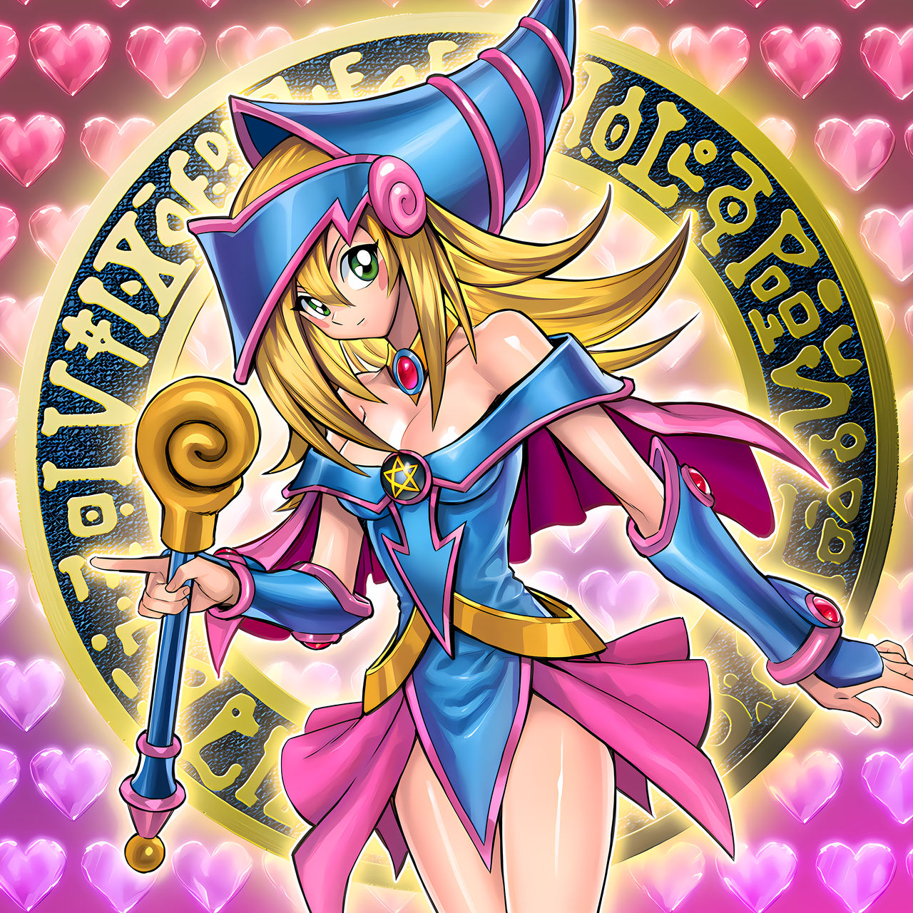 Dark Magician Girl Ocg Rush Duel Artwork 4k By Doriado229 On Deviantart