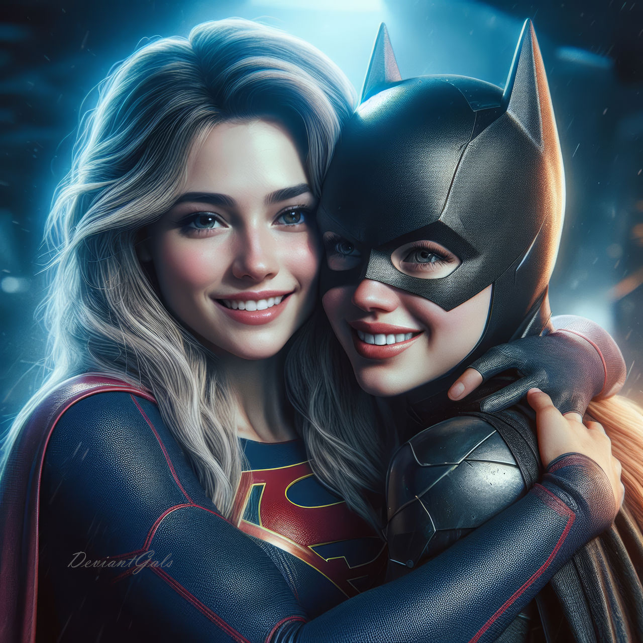 Supergirl And Batgirl Best Friendship By Deviantgals On Deviantart