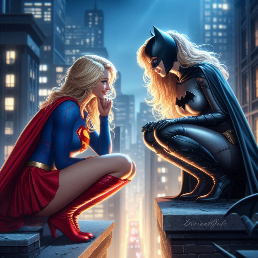 Supergirl And Batgirl Short Story By Deviantgals On Deviantart