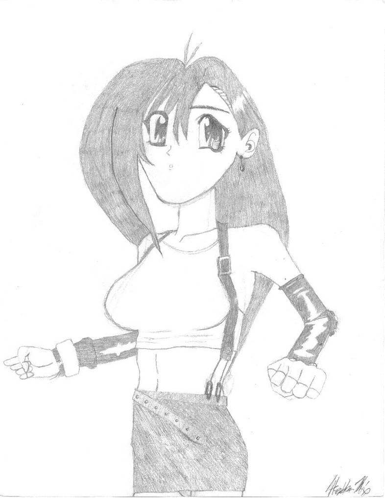 Tifa Lockhart by admirerofnone on DeviantArt