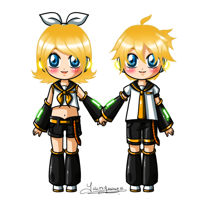 Rin And Len By Yukimiyasawa On Deviantart