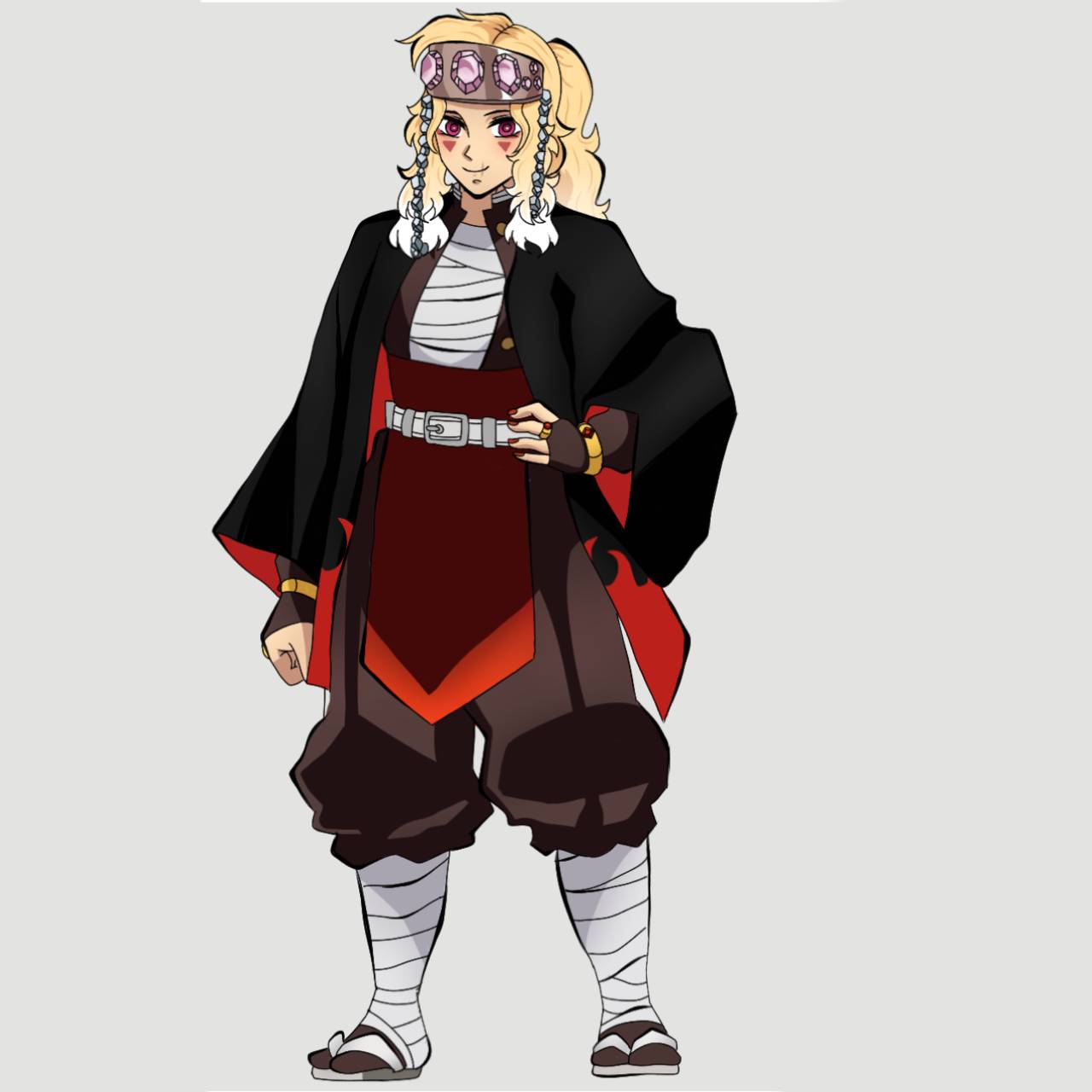 Kai Uzui Rengoku By Sashasoniahedgehog On Deviantart