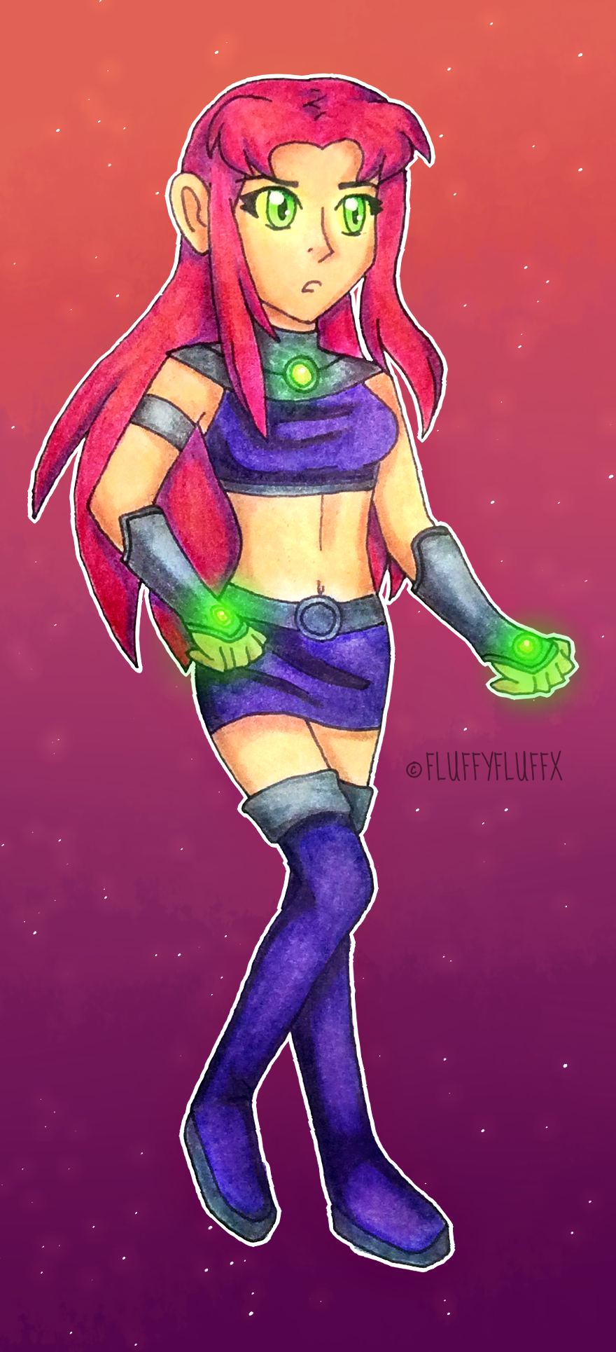 Starfire By Missmillia On Deviantart