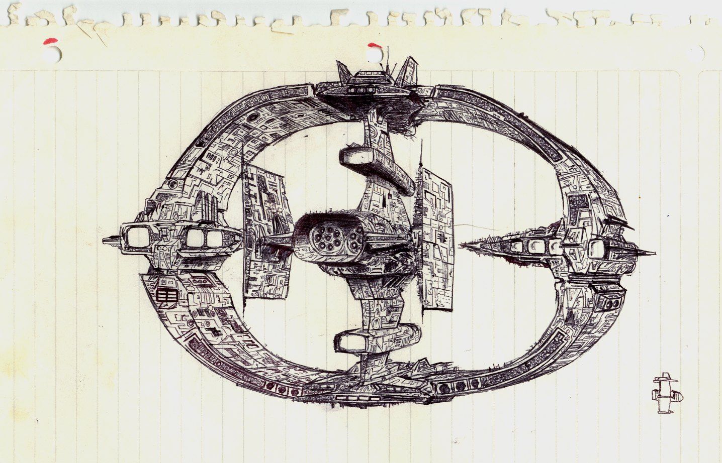 Ring spaceship by Akifan on DeviantArt