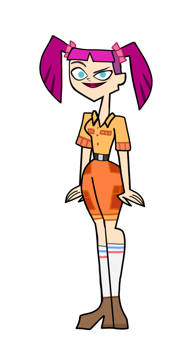 Total Drama Scary Girl New Version By Kauanlustosa On Deviantart