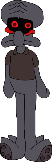 Red Mist Squidward By Dominatorrod7711 On Deviantart