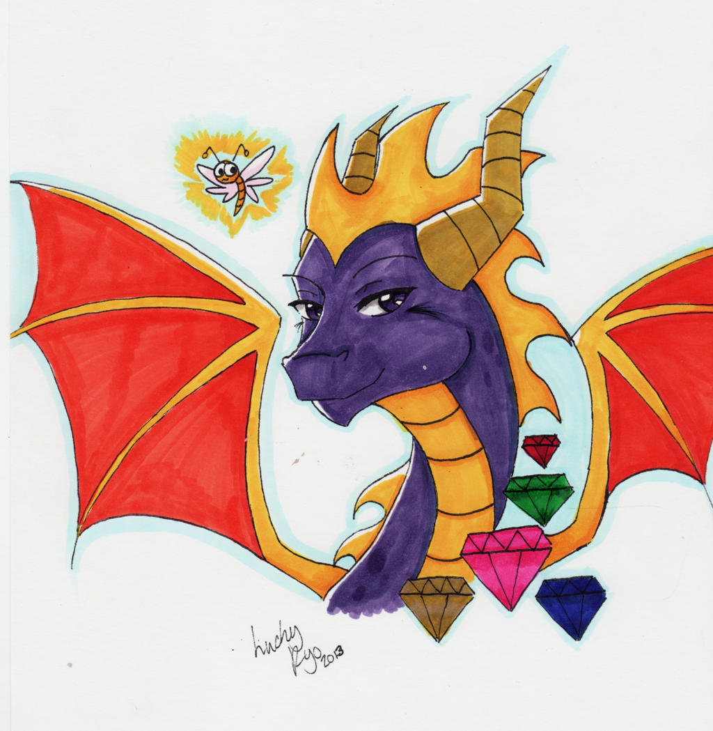 Classic Spyro By Luckyryo On Deviantart