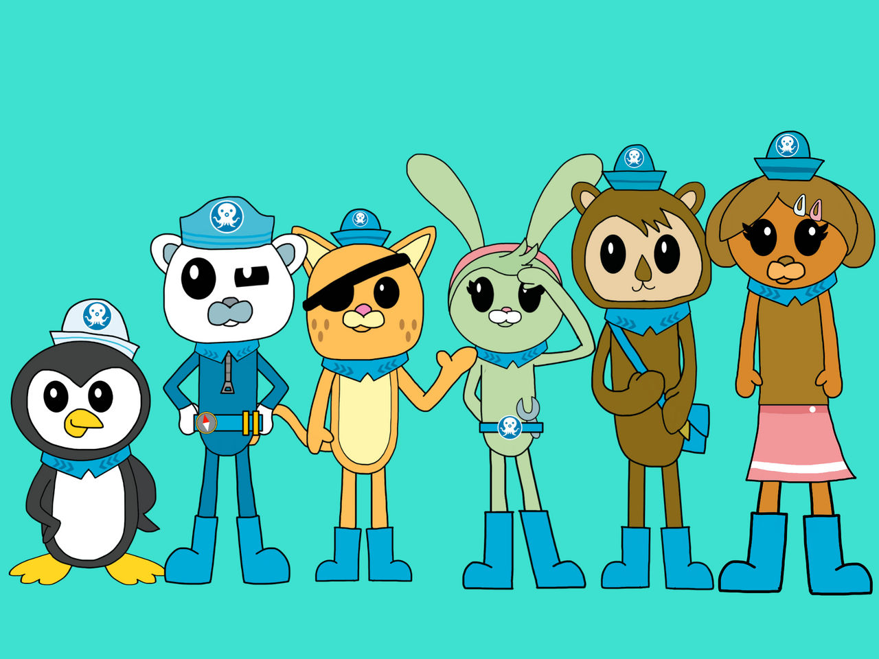 Octonauts By Robertleyvaiii On Deviantart