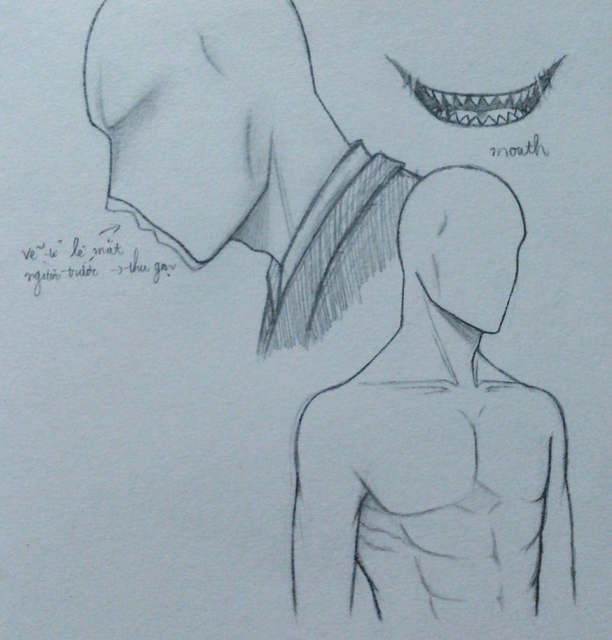 Creepypasta Slender Man Doodle By Smokertongas Arts On Deviantart