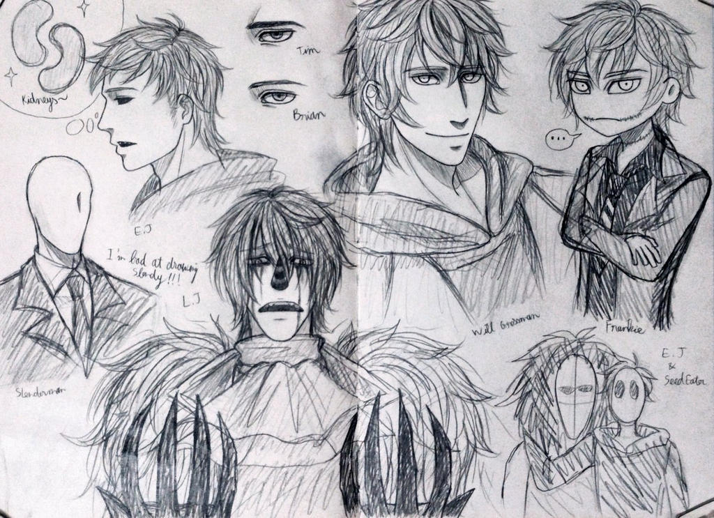 Creepypasta Doodle By Smokertongas Arts On Deviantart