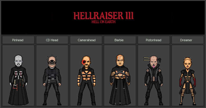 Hellraiser Iii Hell On Earth Cenobites 1992 By Stuart1001 On Deviantart