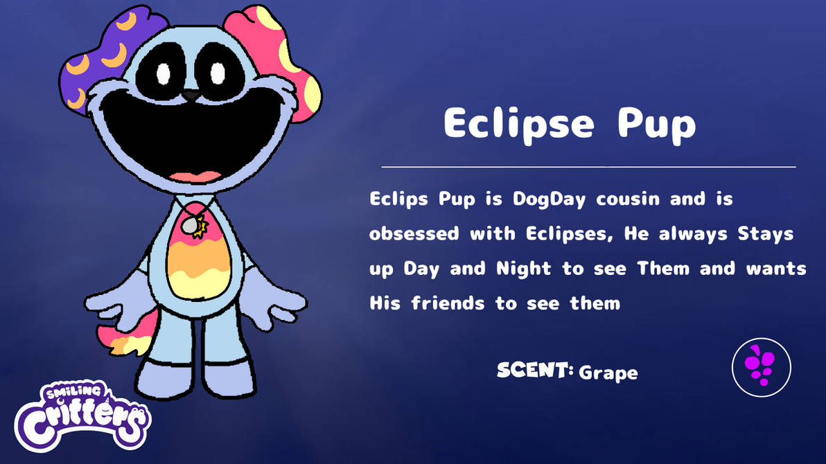Smiling critters oc Eclipse pup by Reddma91 on DeviantArt Smiling critters oc Eclipse pup by Reddma91 on DeviantArt