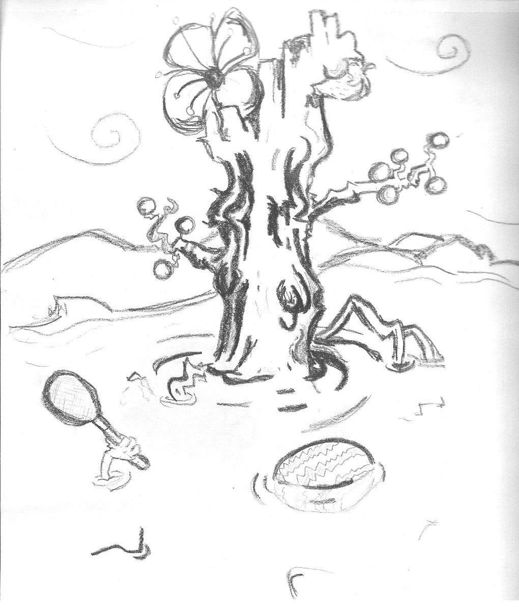 Tennis Ball Tree by salamitsunami on DeviantArt