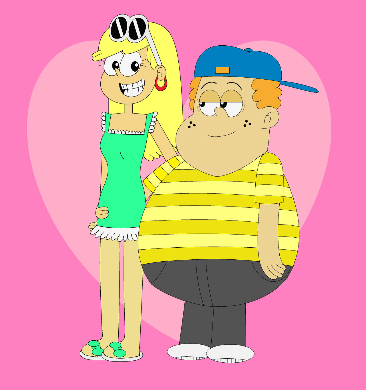 The Loud House - Chaz X Leni by KBinitialDream8250 on DeviantArt The Loud House - Chaz X Leni by KBinitialDream8250 on DeviantArt